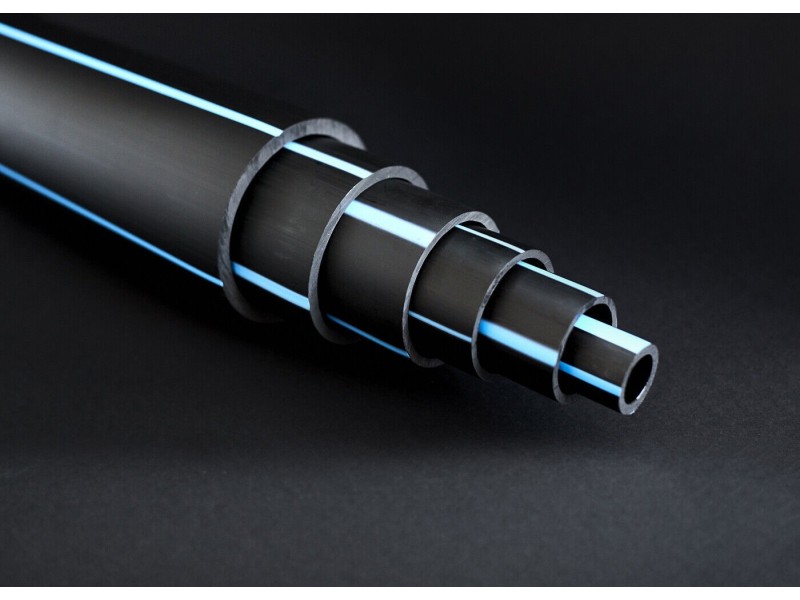 PN16 50mt Ø110mm Tubo polietilene alta densità PE100 per acqua potabile